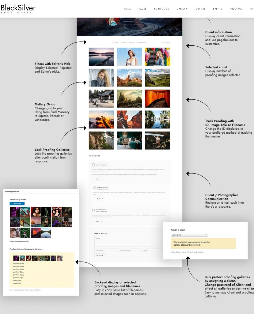Blacksilver Photography Theme WordPress 摄影主题 - WP站长